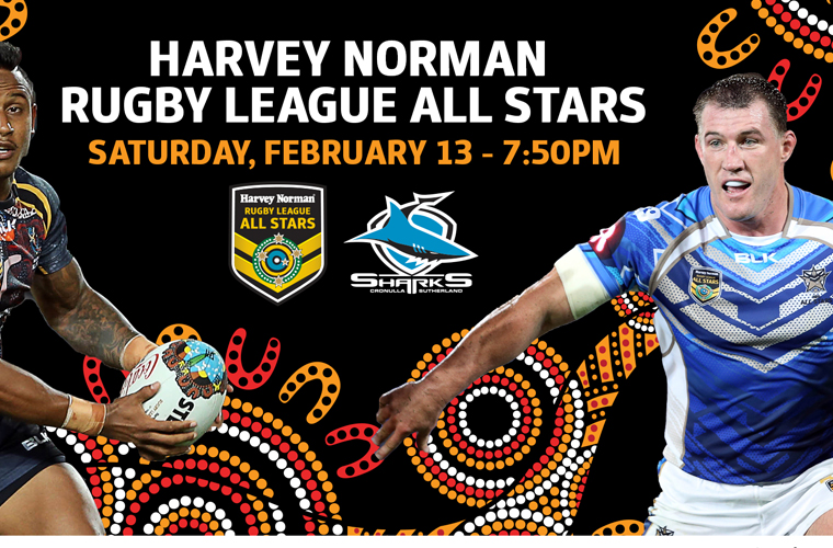 Harvey Norman Rugby League All Stars - Sharks