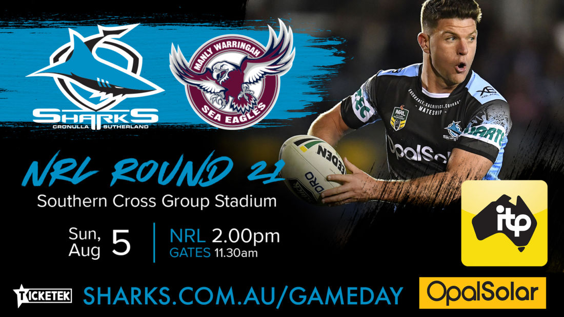 Round 21 Sharks V Manly - Sharks
