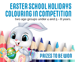 Kids Club School Holiday's Colouring In Competition - Sharks