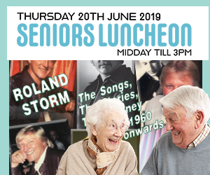 Seniors Luncheon with Roland Storm - Sharks