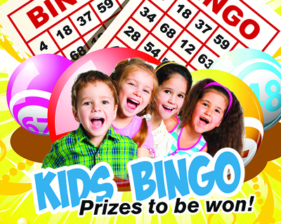 July School Holidays - Kids Bingo - Sharks