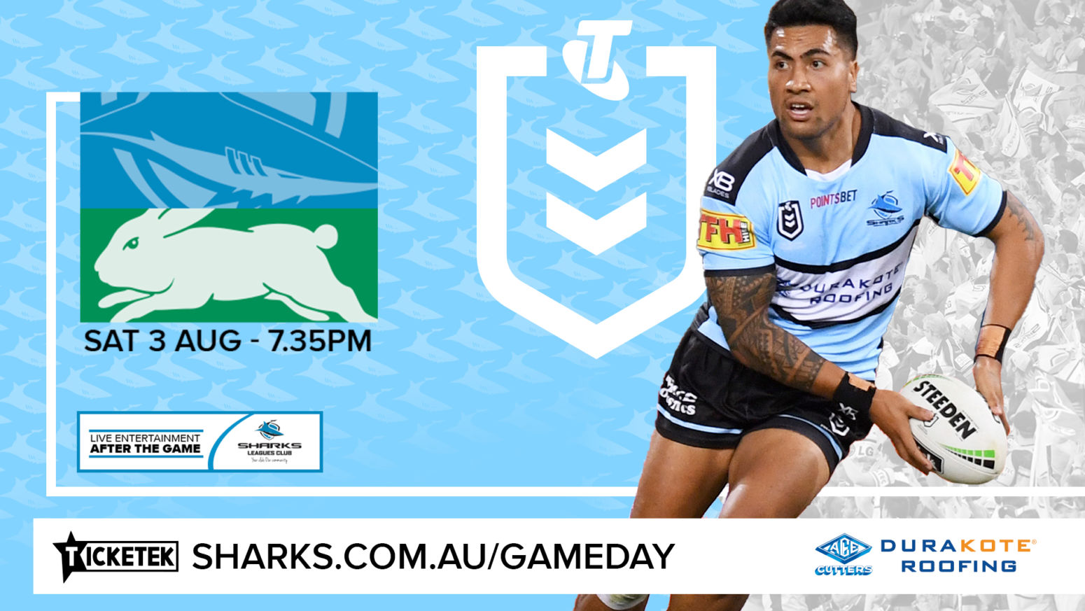 Sharks v Rabbitohs - Sharks